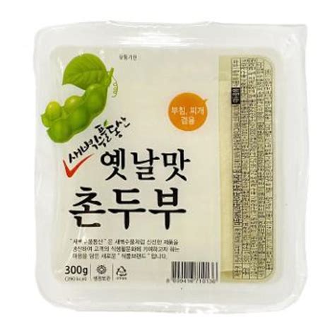 촌두부부침찌개겸용 300g효림원 배민 장보기∙쇼핑
