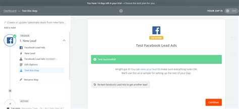 Facebook Lead Ads Integration Salesmate