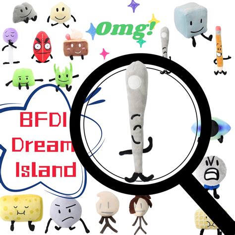 Bfdi Dream Island Plushies Toy Christmas Halloween Anime Plush Stuffed