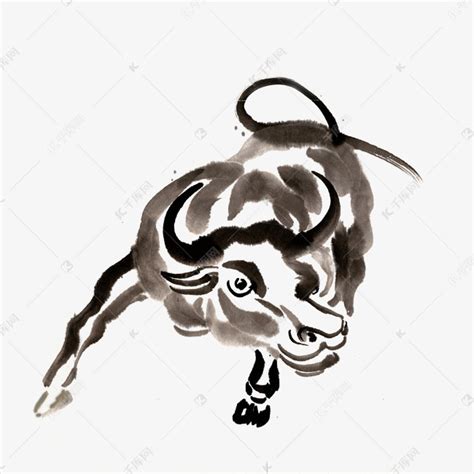 炯炯有神的牛素材图片免费下载 千库网