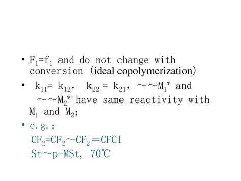 Ppt Chapter 5 Copolymerization Powerpoint Presentation Free Download