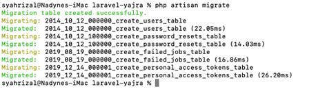 Tutorial Laravel Datatables Yajra 2 Membuat Project Laravel — — Website