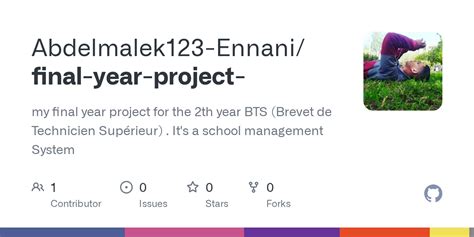 Github Abdelmalek123 Ennanifinal Year Project My Final Year