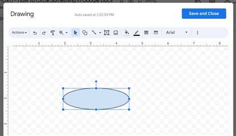 How To Circle Something In Google Docs Sheets For Marketers