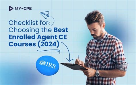 Checklist For Choosing Enrolled Agent CE Courses MY CPE