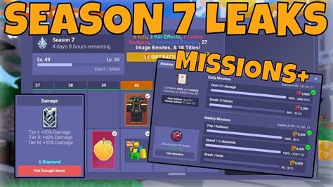 New Season 7 Leaks Roblox Bedwars Youtube