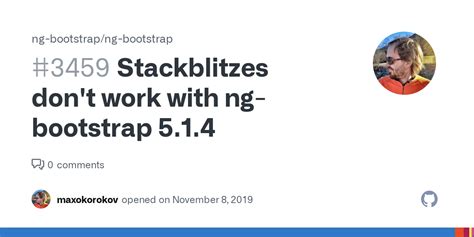 Stackblitzes Dont Work With Ng Bootstrap 514 · Issue 3459 · Ng Bootstrapng Bootstrap · Github