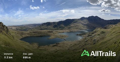 Yr Wyddfa Snowdon Via Pyg Track And Rhyd Ddu Path Gwynedd Wales 9