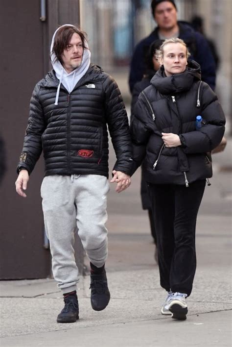 Diane Kruger And Norman Reedus Out In New York 01162019 Hawtcelebs