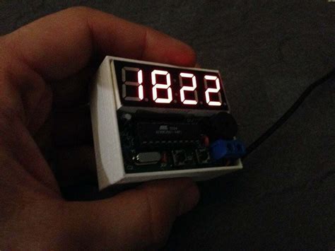 Free Stl File C51 4 Bit Clock Kit Enclosure・3d Printing Model To