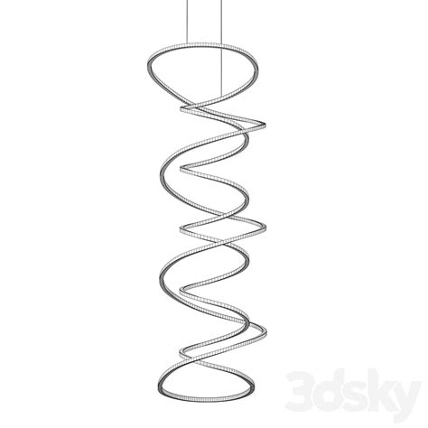 Euler Vertical Pendant Light 3d Model