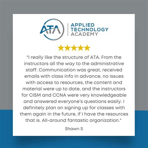 Applied Technology Academy On Linkedin Ata Cism Ccna