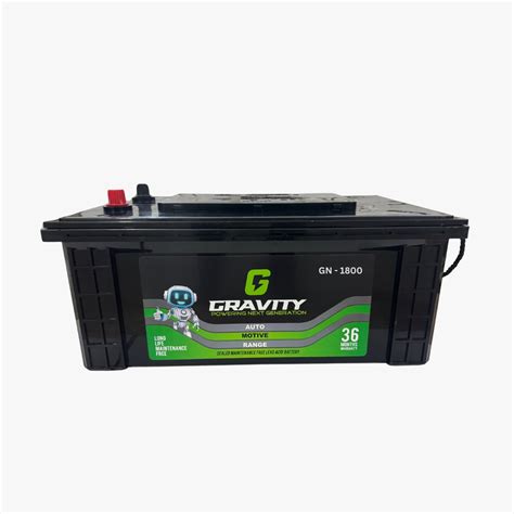 Gn 1800 Gravity Battery Heavy Duty And Reliable Power