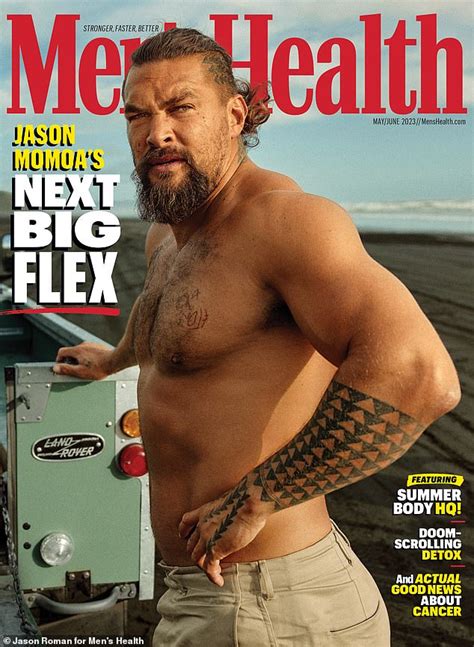 Jason Momoa For Mens Health Entertainment News Gaga Daily