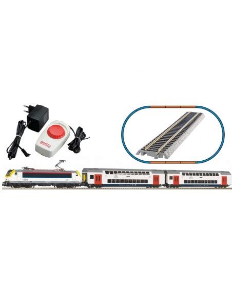 Piko 97943 Starter Set With Bedding Electric Locomotive Passenger