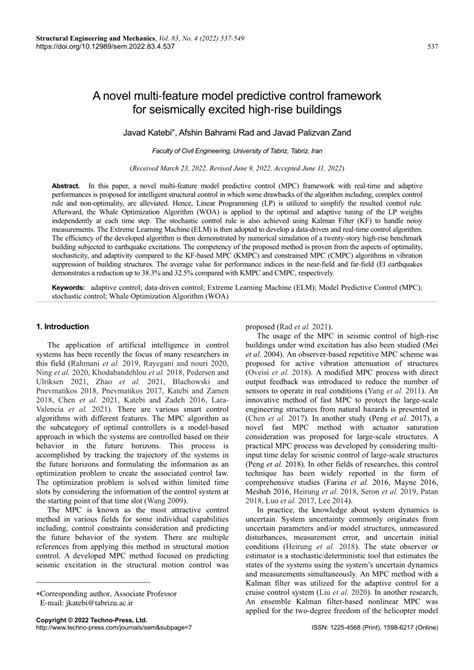 Pdf A Novel Multi Feature Model Predictive Control Framework For