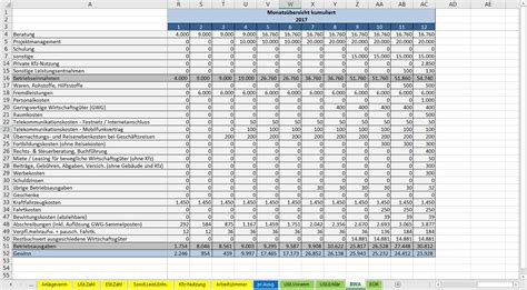 Bwa Vorlage Excel Kostenlos Downloaden
