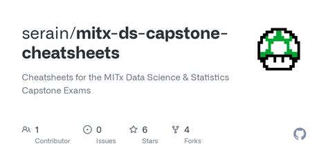 mitx ds capstone cheatsheets cheatsheet 1 pdf at main · serain mitx ds capstone cheatsheets · github