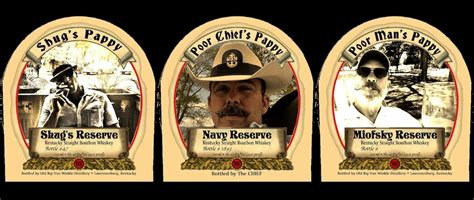 Custom Pappy Van Winkle Label Bottle Poor Man's Pappy - Etsy