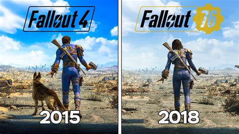Fallout 4 Vs Fallout 76 Where Is Better Graphics Youtube