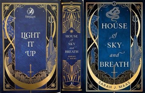 House Of Sky And Breath Book Cover Crescent City Book Cover Design