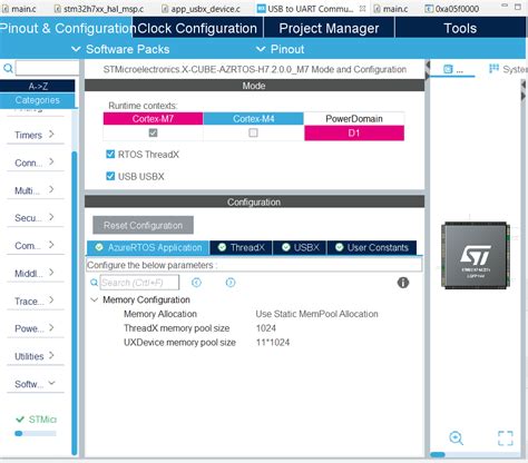 Solved Uxdevicecdcacm Usb Port Not Recognize In Devic Stmicroelectronics Community