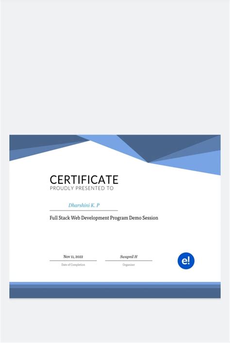 Certificate Full Eduruka Dharshini Palanisamy