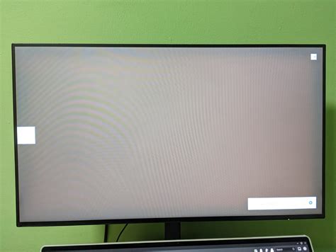 Monitor Has Weird Orange Tinted Rectangle On Greys R Monitors