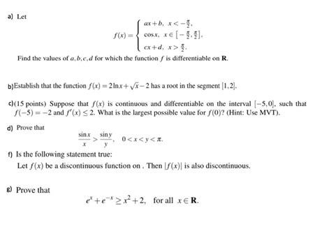 Solved A Let Axb X 5