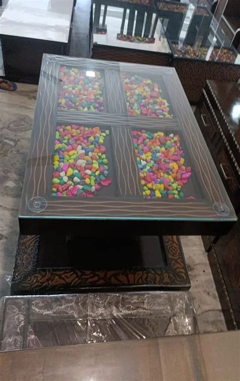 Wooden Glass Center Table At ₹ 4000piece Wooden Center Table In