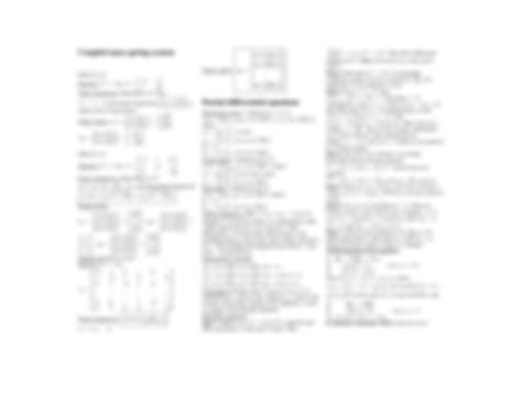 SOLUTION Linear Algebra Cheatsheet2 Studypool