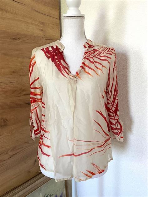 Schicke Luftige Seiden Bluse Von NILE Gr XS S Neu Kaufen Auf Ricardo