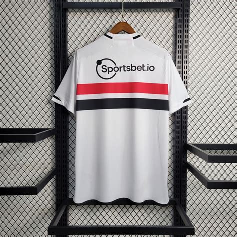 Sao Paulo Domicile 2023 2024 Maillots De Foot Pas Cher 2023 2024