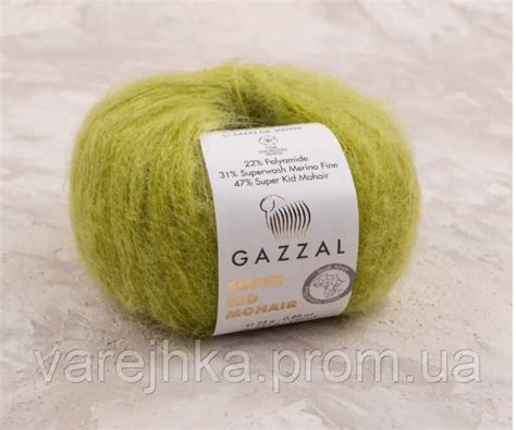 Пряжа Gazzal Super Kid Mohair 64422 (Газзал Супер Кид Мохер) — Купить ...
