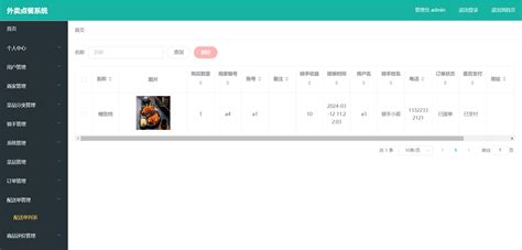 54基于springboot Vue实现的前后端分离 外卖点餐系统（项目 论文ppt）