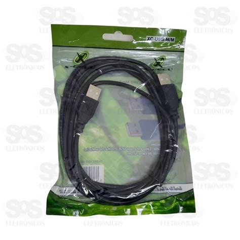 Cabo USB Macho X Macho 2 Metros X Cell XC MM