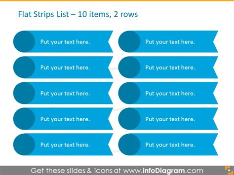 Smartart Template List For Placing Items In Columns