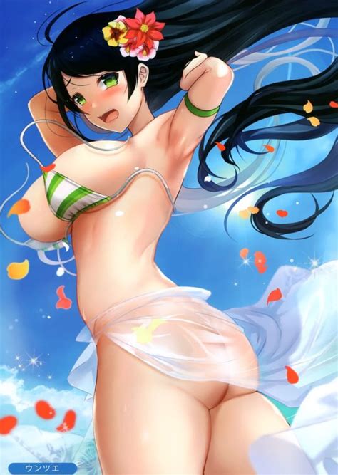 Artist Untsue Sketching Anime Girls Of Various Types Sankaku Complex