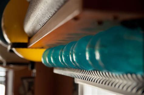Close Up View Of Different Colored Plastic Pipes