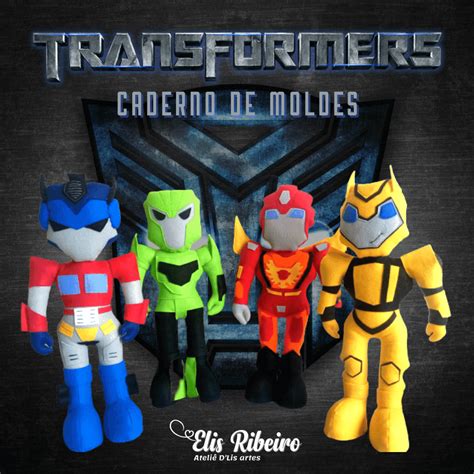 Caderno De Moldes Transformers Elis Ribeiro