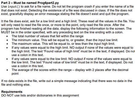 solved part 2 ﻿must be named prog6part2 pyuse input ﻿to