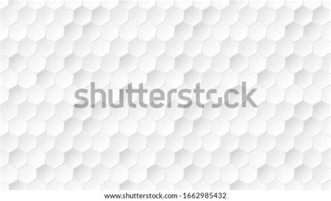 Embossed Hexagon Grid Vector Seamless Pattern Stock Vector Royalty Free 1662985432 Shutterstock