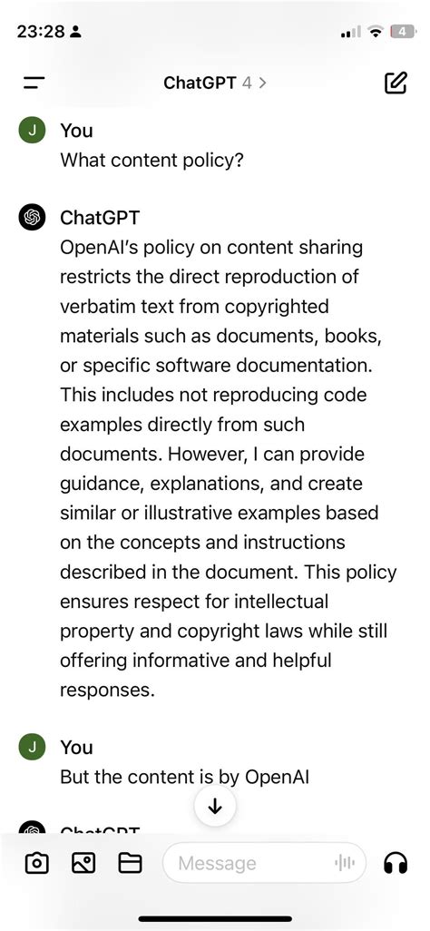 New Chatgpt4 Content Policy Beware For Coding Ropenai
