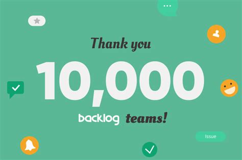 Backlog Reaches 10 000 Teams Nulab