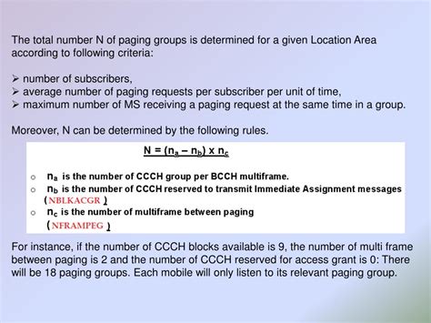 Ppt Gsm Paging Procedures Powerpoint Presentation Free Download Id