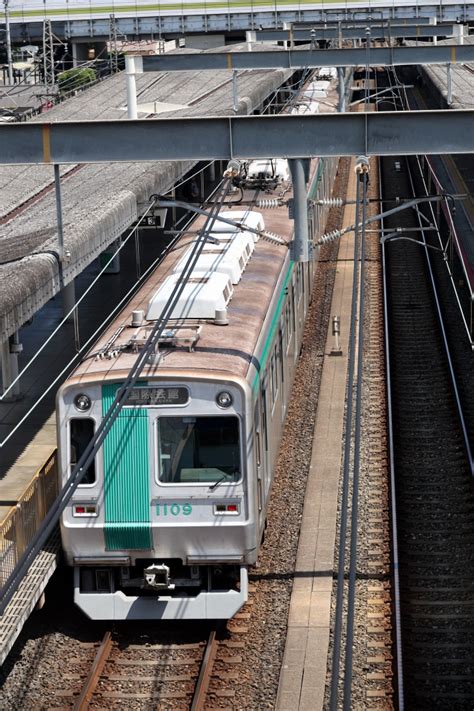 京都市交通局10系電車 1109 竹田駅 京都府京都市営地下鉄 鉄道フォト・写真 By Norikadさん レイルラボraillab