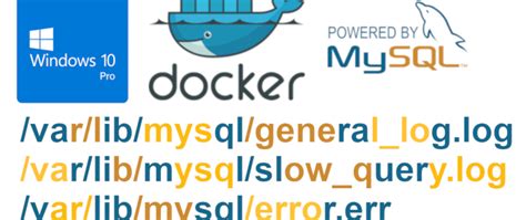Docker On Windows 10 Mysql8030 Debian Log Files Dev Community