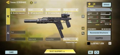 Fennec Cursed Build R Codmobile Loadouts