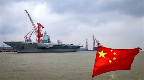 China Launches Sea Trial Of First Domestically Built Aircraft Carrier