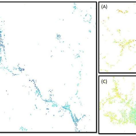 The Mean Displacement Velocity Of The Study Area Download Scientific